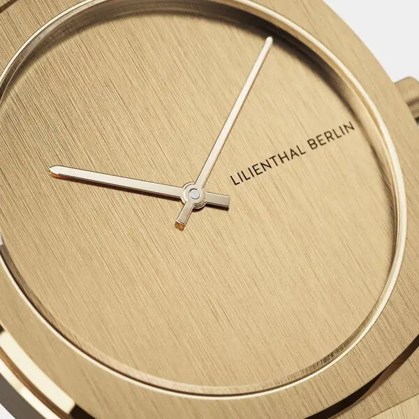 Lilienthal Berlin Nuvora Stainless Steel Mesh Watch - Gold