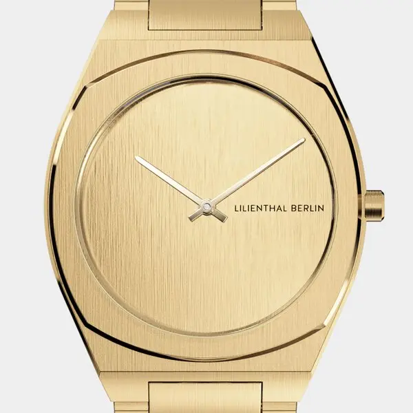 Lilienthal Berlin Nuvora Stainless Steel Mesh Watch - Gold