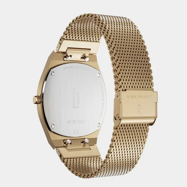Lilienthal Berlin Nuvora Stainless Steel Mesh Watch - Gold