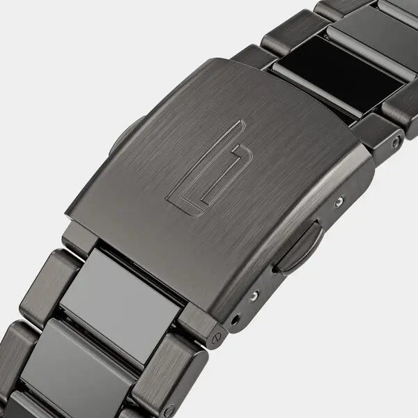Lilienthal Berlin Automatic Day-date Stainless Steel Watch - Blue