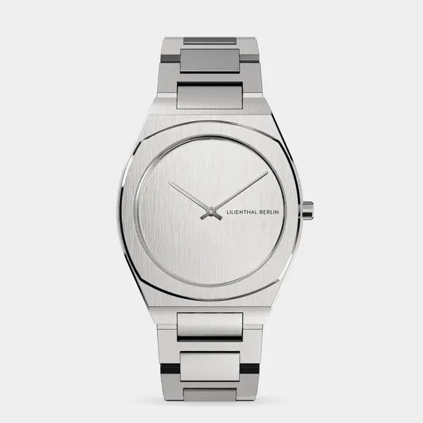 Lilienthal Berlin Nuvora Stainless Steel Linked Watch - Silver