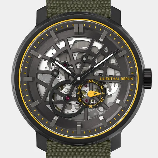 Lilienthal Berlin Neolux Skeleton Automatic Watch