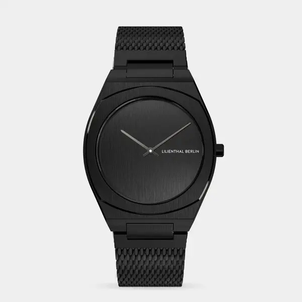 Lilienthal Berlin Nuvora Stainless Steel Mesh Watch - Black