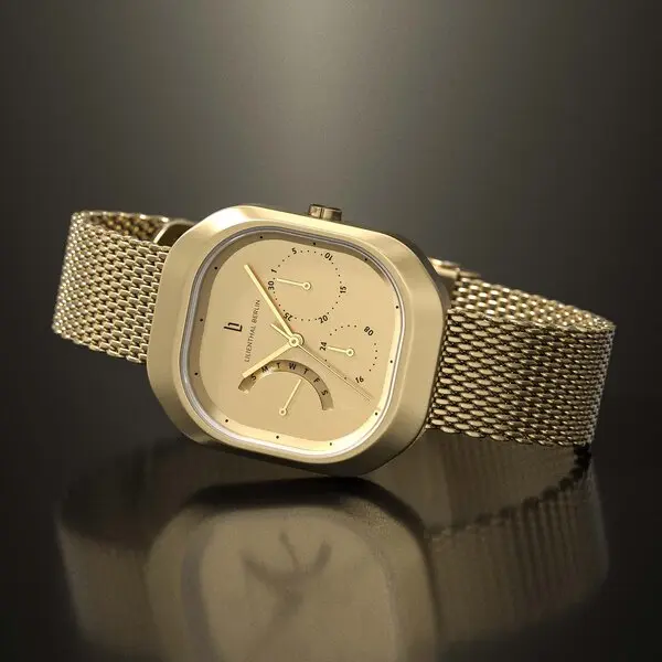 Lilienthal Berlin Multimatica All Mesh Brushed -tone Stainless Steel Watch