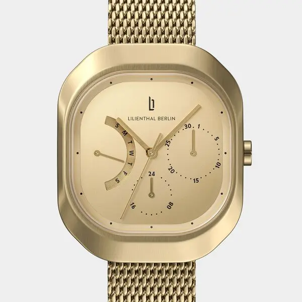 Lilienthal Berlin Multimatica All Mesh Brushed -tone Stainless Steel Watch
