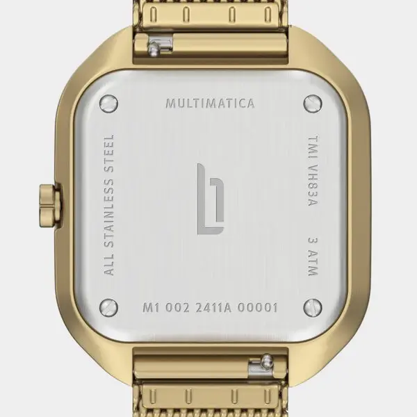 Lilienthal Berlin Multimatica All Mesh Brushed -tone Stainless Steel Watch