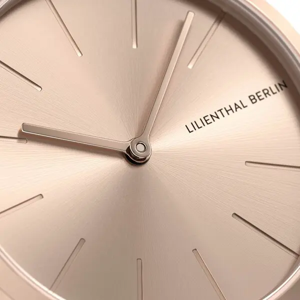 Lilienthal Berlin Rosalux Rose Bloom Mesh Watch - Gold