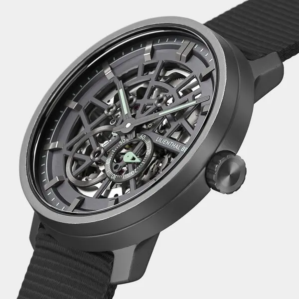 Lilienthal Berlin Automatic Skeleton Watch - Gray