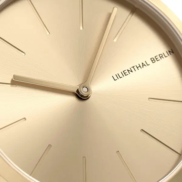 Lilienthal Berlin Rosalux Rush Mesh Brushed Watch - Gold