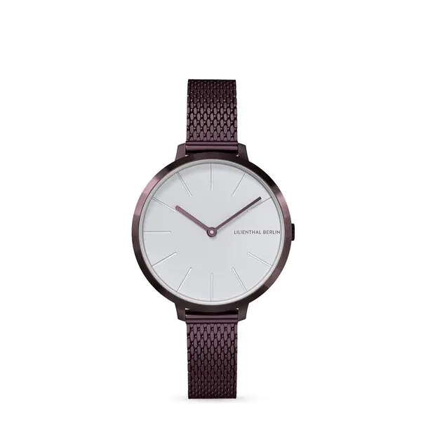Lilienthal Berlin Rosalux Mesh Watch - White