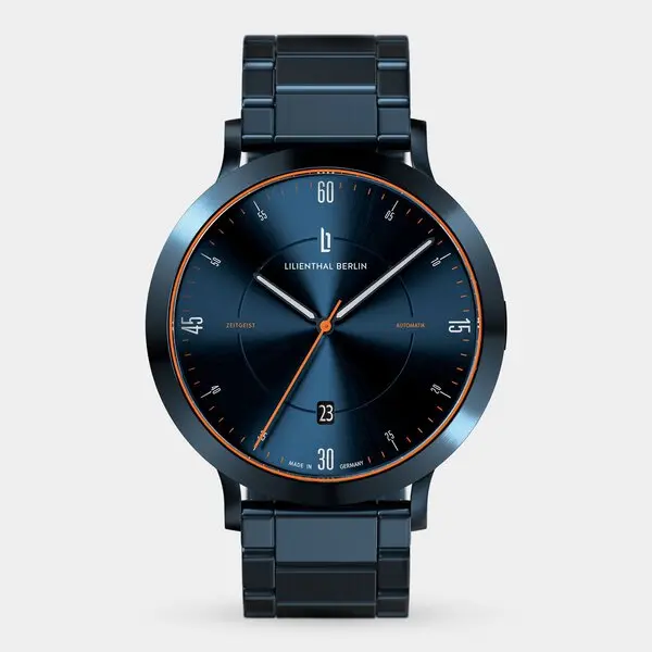 Lilienthal Berlin Zeitgeist Automatic Watch - Blue