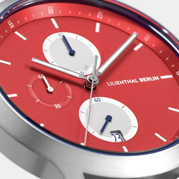 Lilienthal Berlin Stainless Steel Chronograph Watch