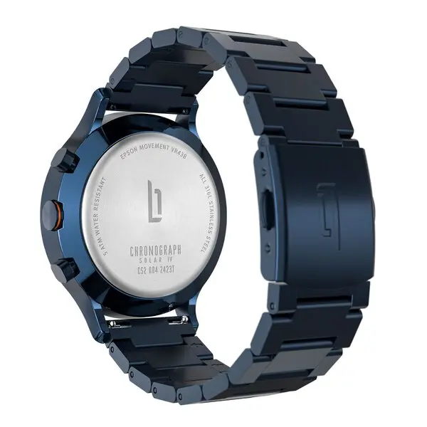 Lilienthal Berlin Chronograph Solar Iv Stainless Steel Watch
