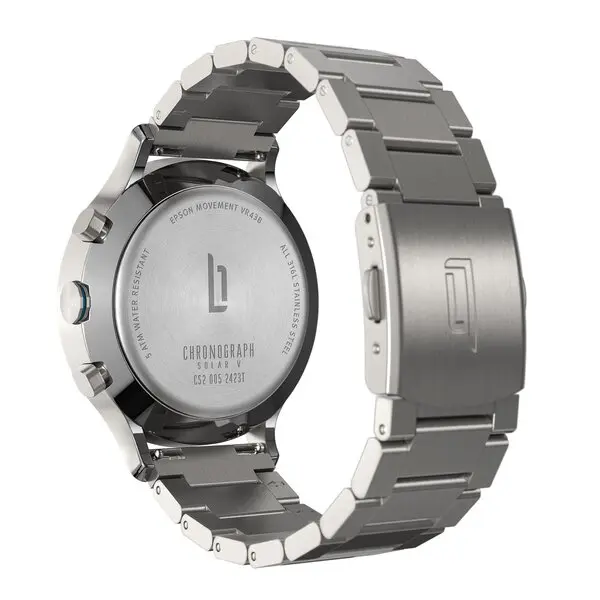 Lilienthal Berlin Chronograph Solar V Stainless Steel