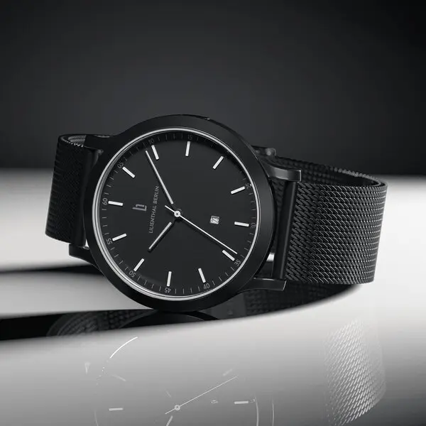 Lilienthal Berlin Huxley & White Mesh Matte Strap Watch