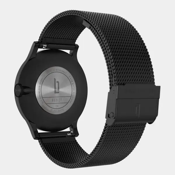 Lilienthal Berlin Huxley & White Mesh Matte Strap Watch