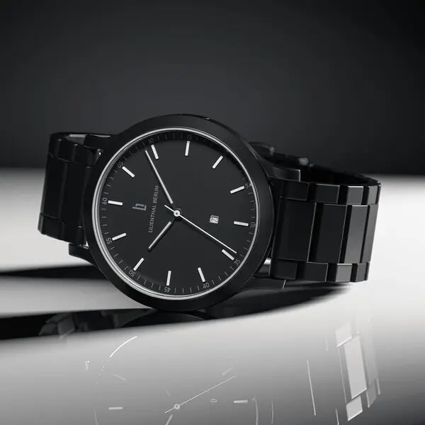 Lilienthal Berlin Huxley & White Stainless Steel Matte Watch