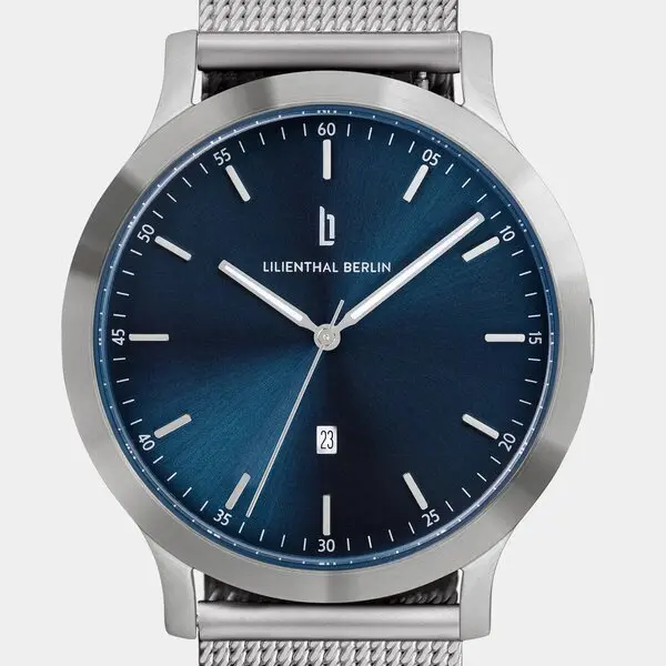Lilienthal Berlin Huxley Silver Mesh Watch