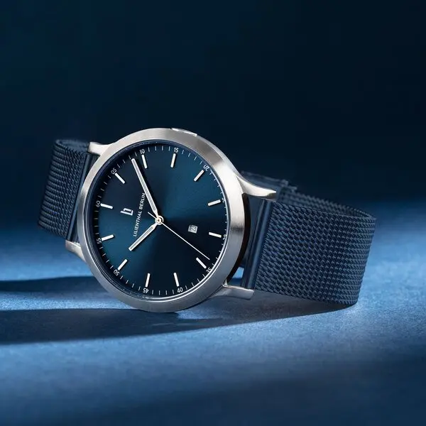 Lilienthal Berlin Huxley Silver Mesh Brushed Watch