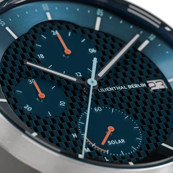 Lilienthal Berlin Chronograph Solar V Textile Black