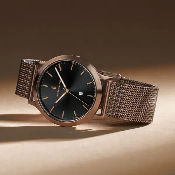 Lilienthal Berlin Huxley Bronze Mesh Watch