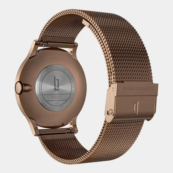Lilienthal Berlin Huxley Bronze Mesh Watch
