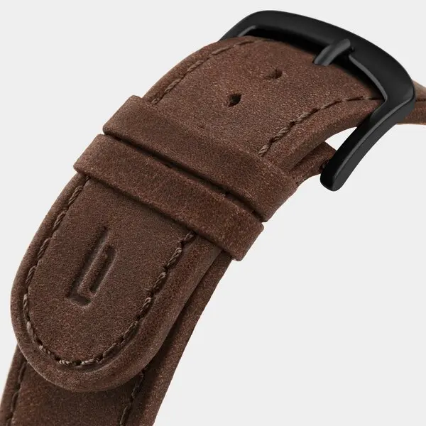 Lilienthal Berlin Chronograph Leather Strap Watch