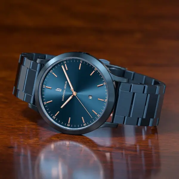 Lilienthal Berlin Huxley Stainless Steel Watch - Blue