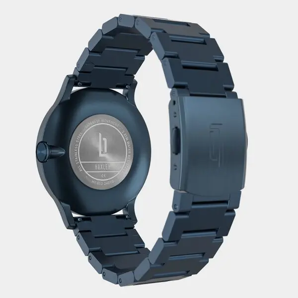 Lilienthal Berlin Huxley Stainless Steel Watch - Blue