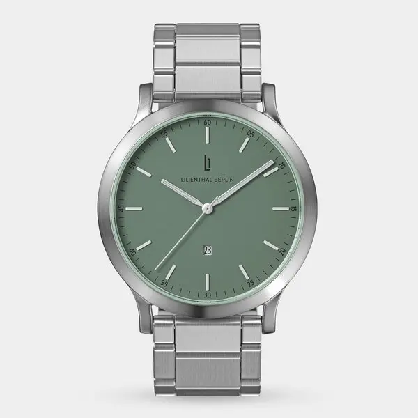 Lilienthal Berlin Huxley Stainless Steel Watch - Green