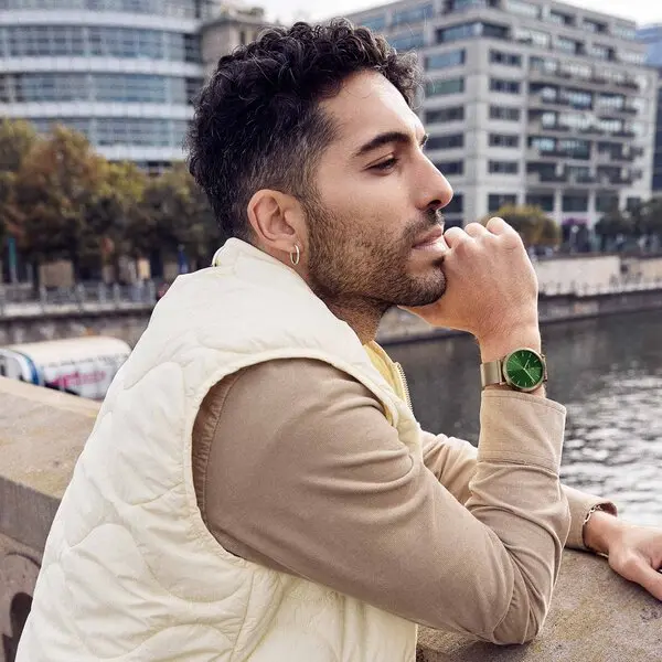 Lilienthal Berlin Huxley Gold Mesh Watch