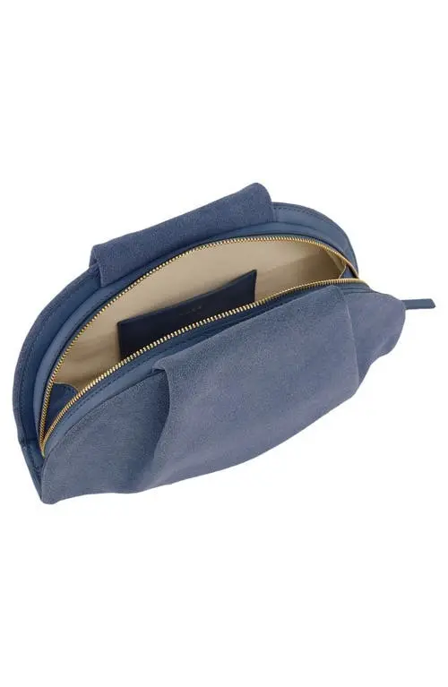 Vince Ava Suede Clutch - Azul