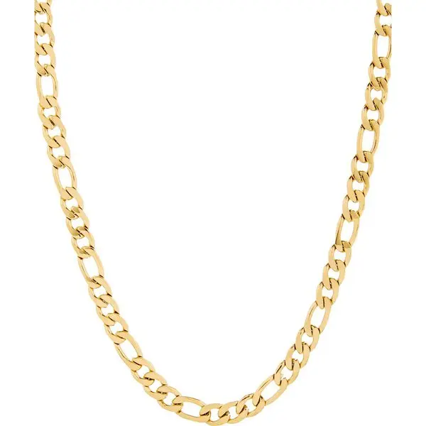 BROOK & YORK Figaro Chain Necklace - Gold
