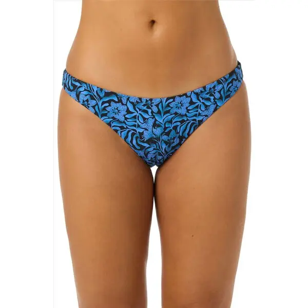 O'Neill Seersucker Hipster Bikini Bottoms - Black