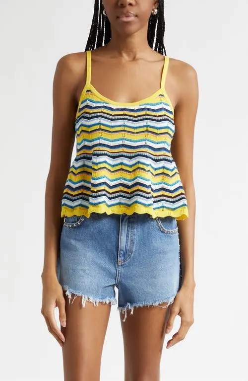 Ramy Brook Cecelia Pointelle Knit Tank