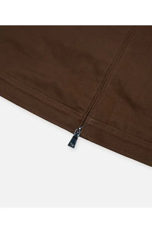 PAPER PLANES Script Logo Cotton Canvas Jacket