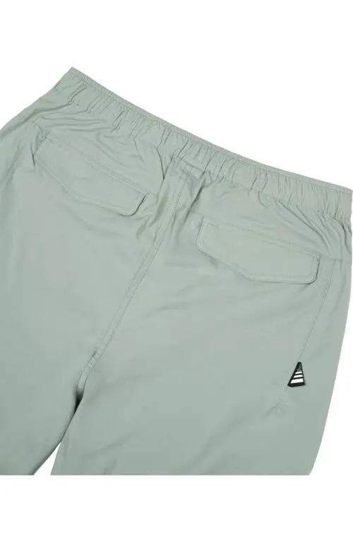 PAPER PLANES Cotton Blend Utility Shorts