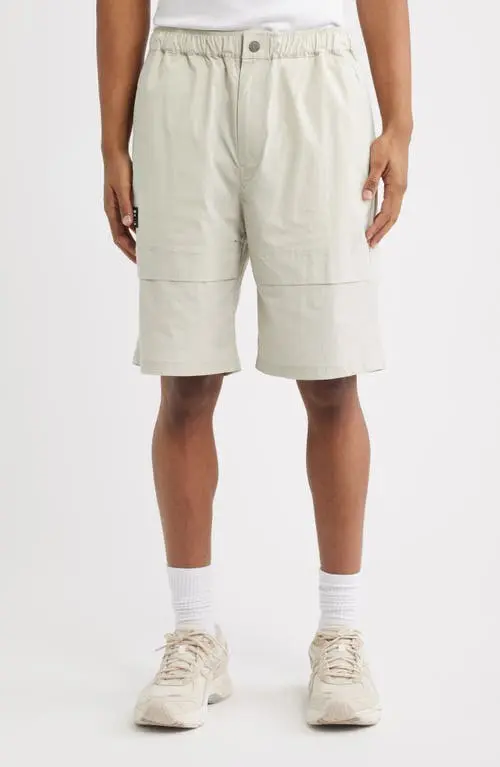 PAPER PLANES Cotton Blend Utility Shorts - Sand