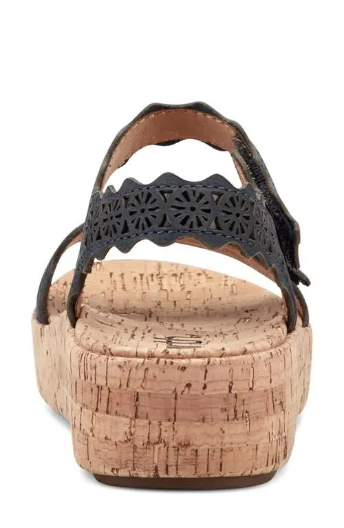 Earth Slata Platform Sandals