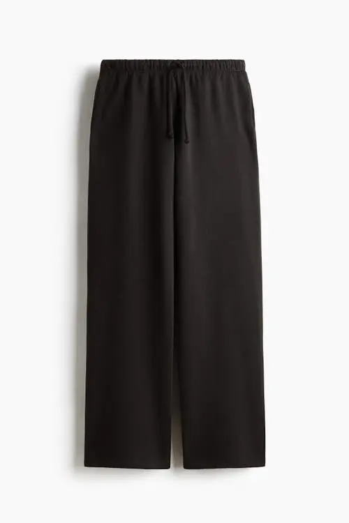 H&M Wide-leg Sweatshirt Joggers
