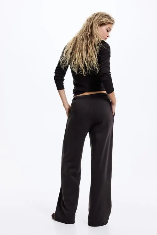 H&M Wide-leg Sweatshirt Joggers