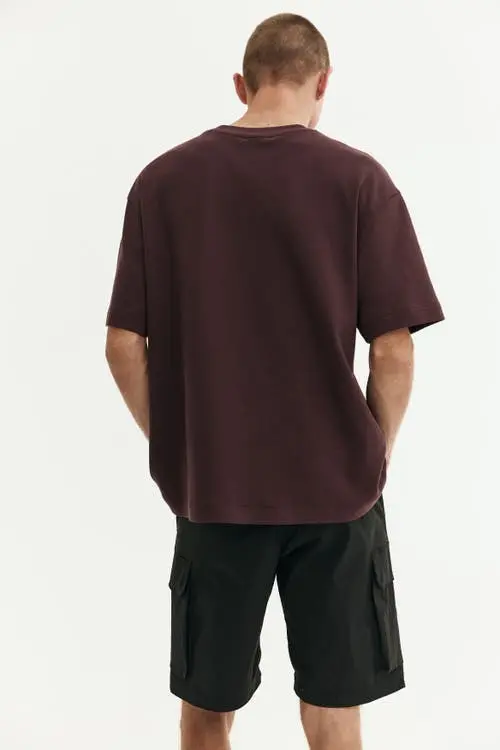 H&m Regular-fit Nylon Cargo Shorts - Black