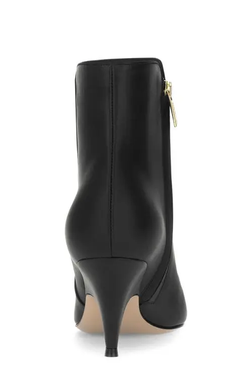 GIANVITO ROSSI Sofia Bootie 70 Leather Pointed Toe Boots