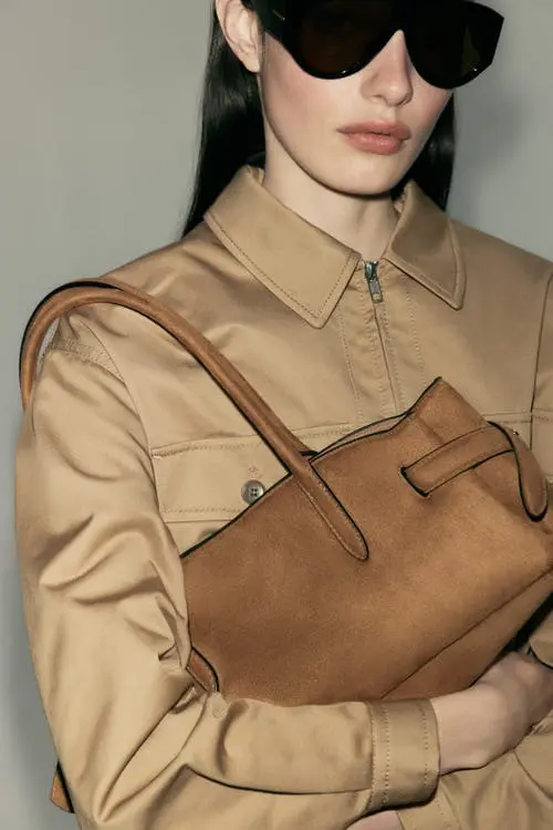 H&m Shoulder Bag With Magnetic Fastener