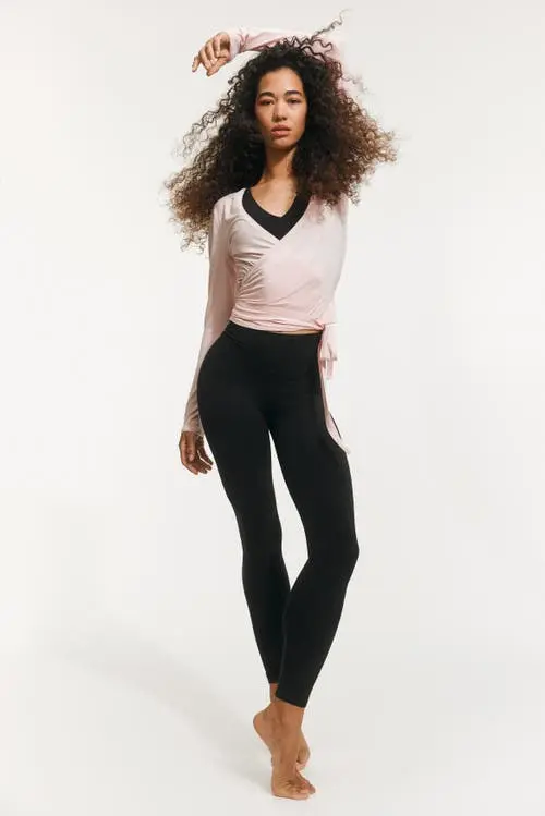 H&m Softmove™ Lycra® Sport Yoga Leggings - Black