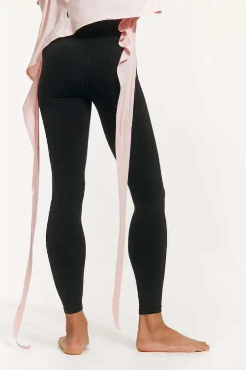 H&m Softmove™ Lycra® Sport Yoga Leggings - Black