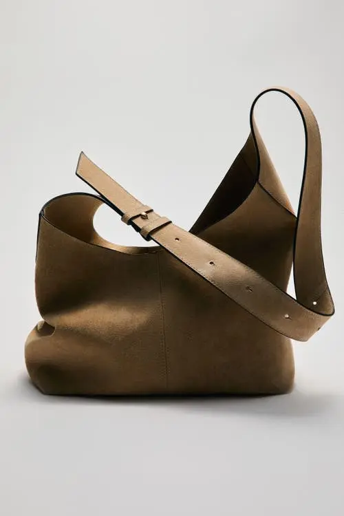H&m Suede Shoulder Bag