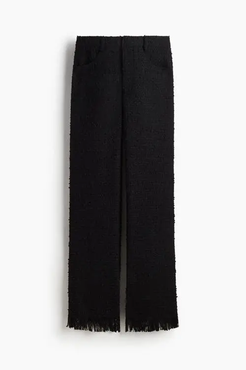 H&M Textured Trousers