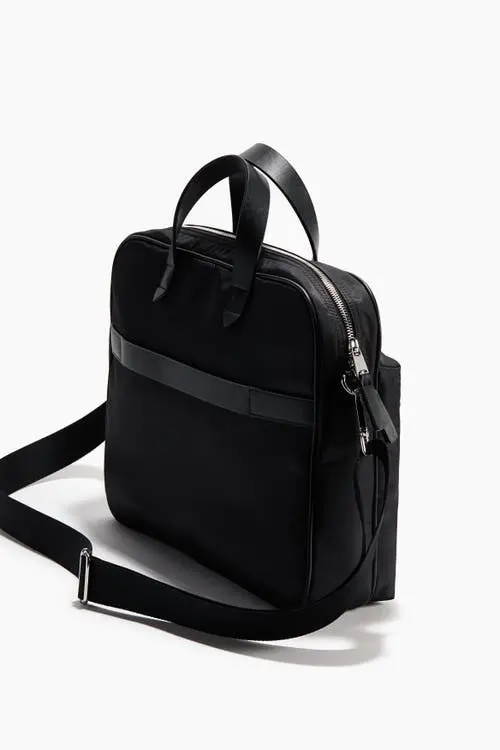 H&m Briefcase With Top Handles And Detachable Strap