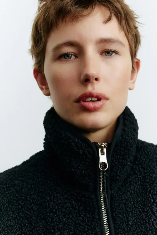 H&m Teddy Gilet - Black